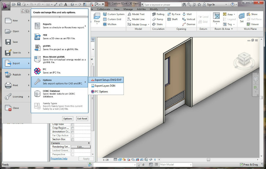 Export DWG Co ordinates BetterREVIT